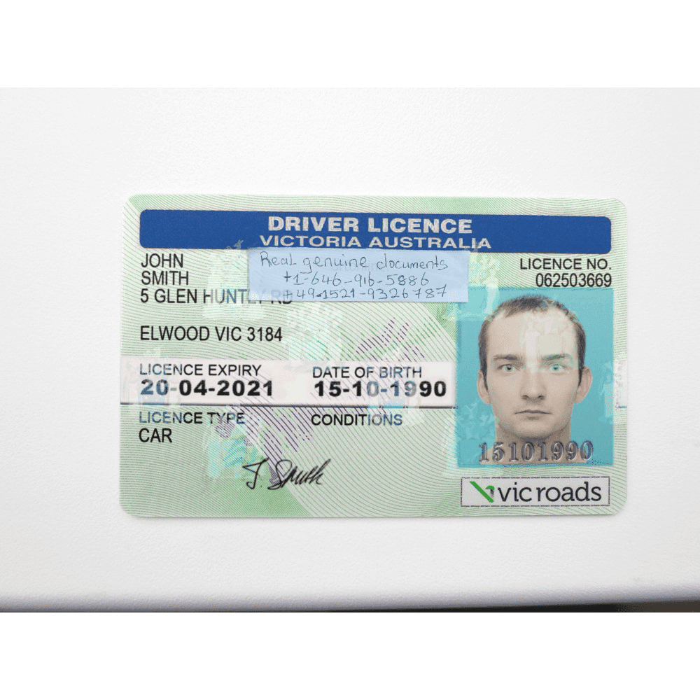 Australian Driver’s Licence - Buy Global Document