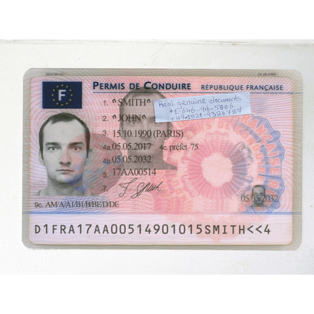 Buy Driving License of France – Buy Global Document